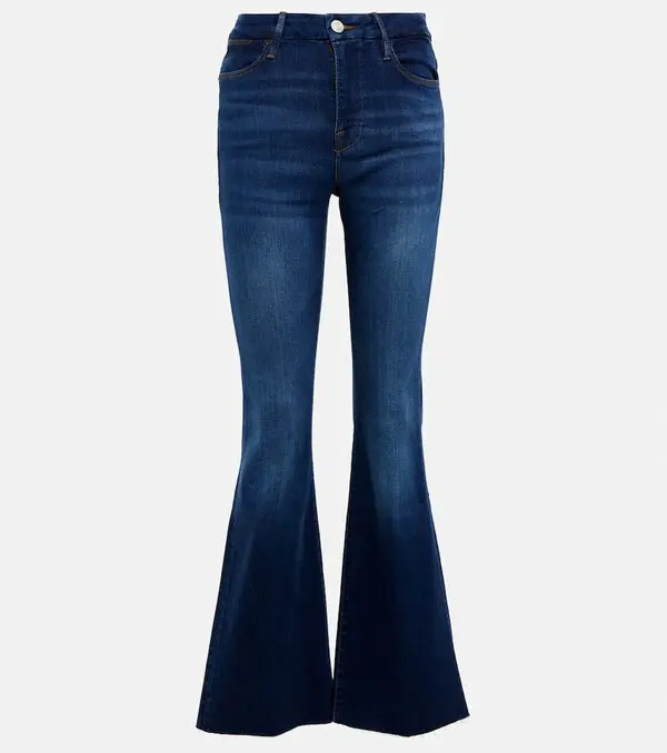 FRAME Wide-leg Flare Jeans