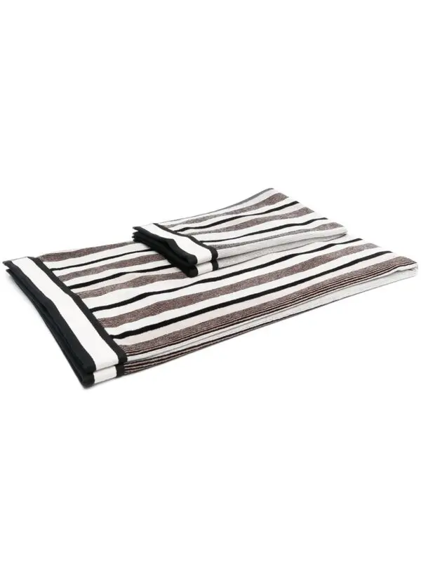 Missoni Set-of-two Striped Cotton Towels