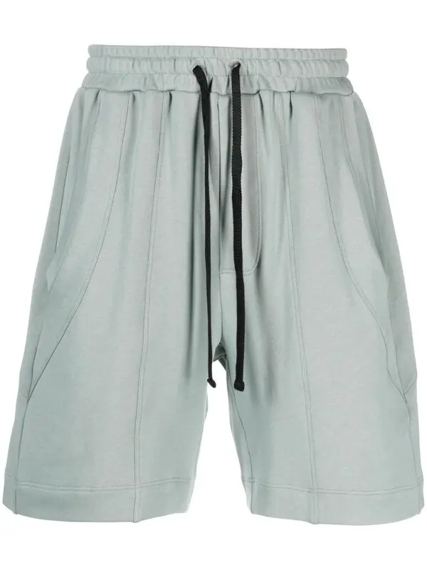 STYLAND X Notrainproof Drawstring Organic Cotton Shorts - Blue