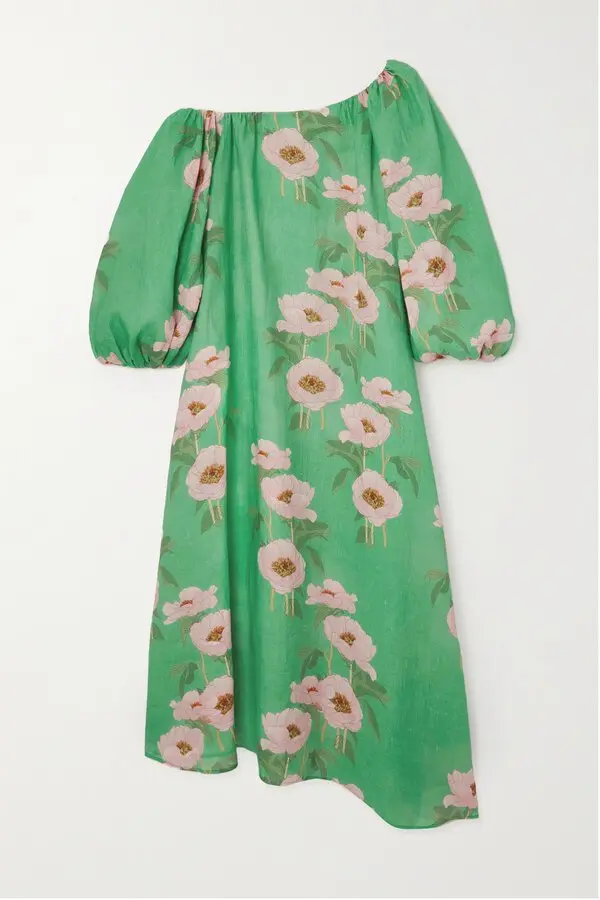 knee length dresses for ladies Buy Raquel Lace Up Floral Maxi Dress Online main image 0