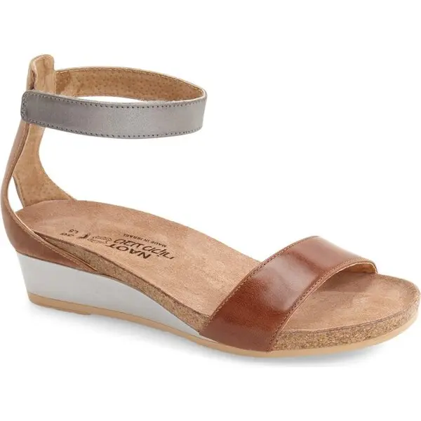 Naot Pixie Sandal - Maple Latte Leather