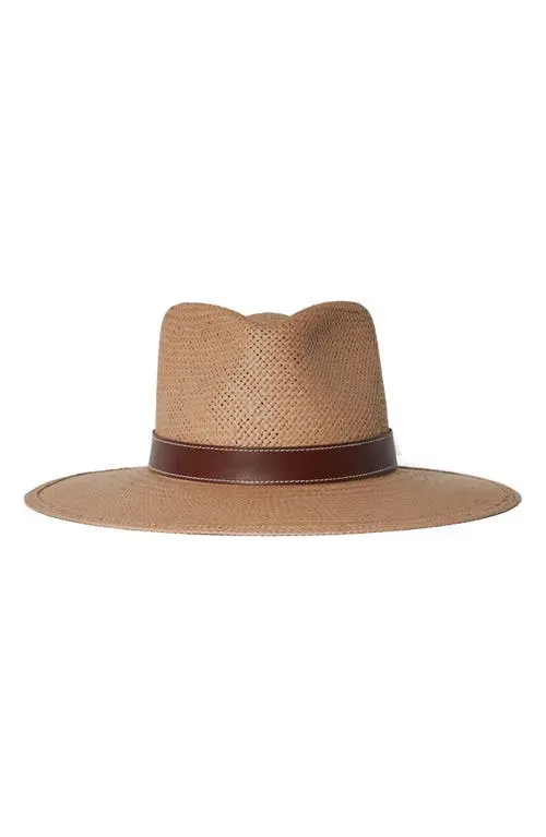Janessa Leoné Halston Fedora Hat - Sand | Editorialist display picture 1