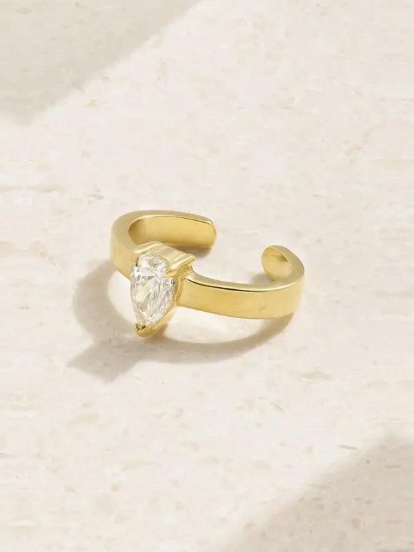 ANITA KO 18-karat Diamond Ear Cuff