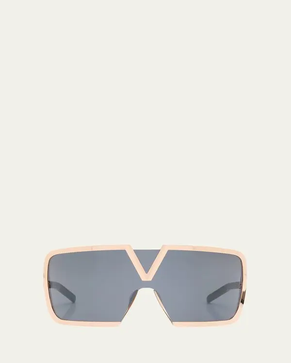 Valentino Garavani V-romask Shield Sunglasses