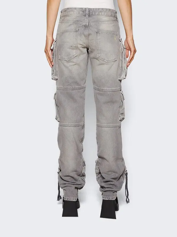 Attico Essie Cargo Pants - Grey