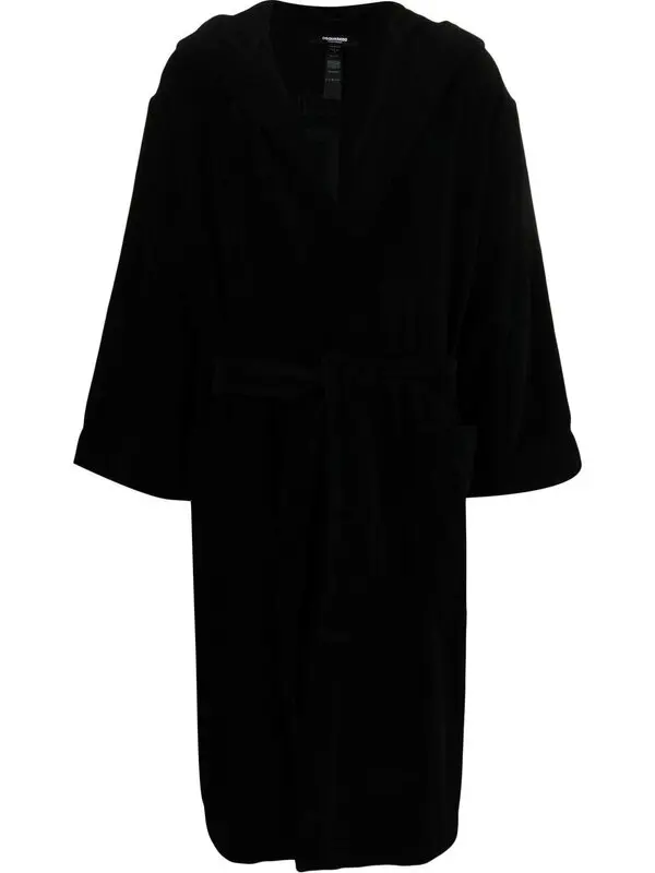 Dsquared2 Long-sleeve Belted Robe