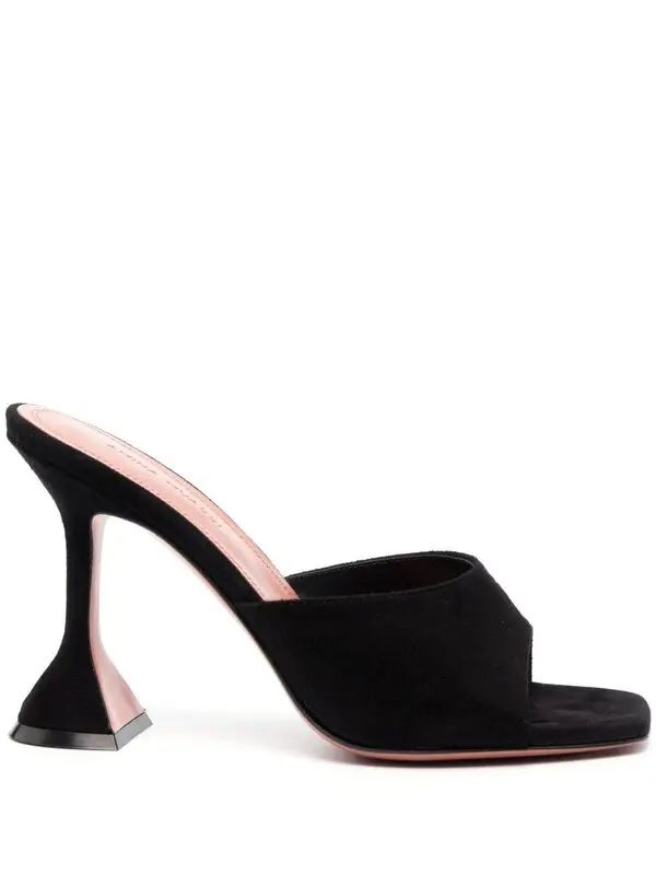 Amina Muaddi 100mm Lupita Sandals