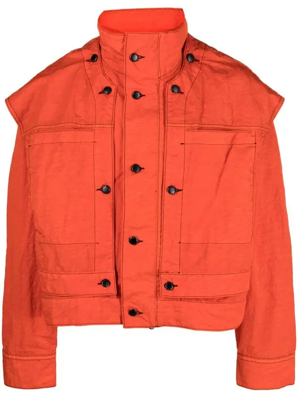 Eckhaus Latta Mobile High-neck Jacket
