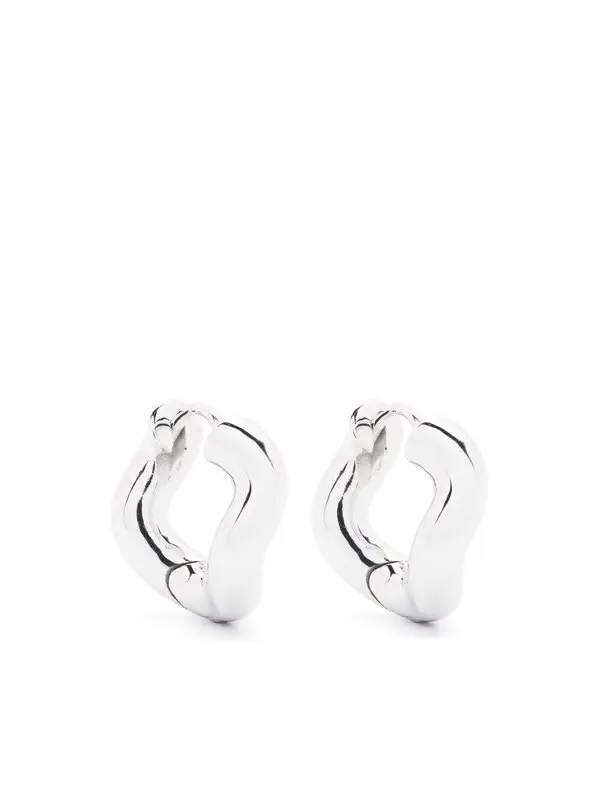 Charlotte Chesnais Petit Wave Hoop Earrings