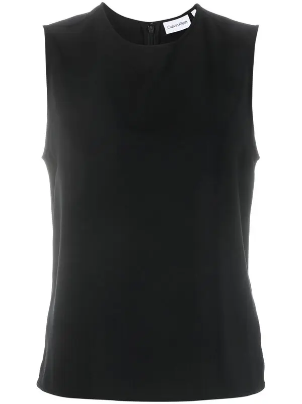 Calvin Klein Crew Neck Tank Top - Black