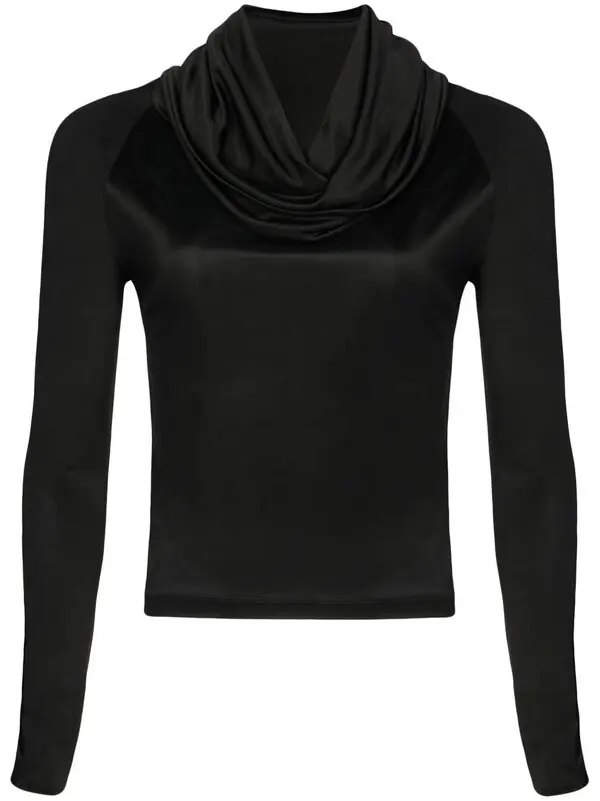 RtA Long-sleeve Hooded Jersey Top