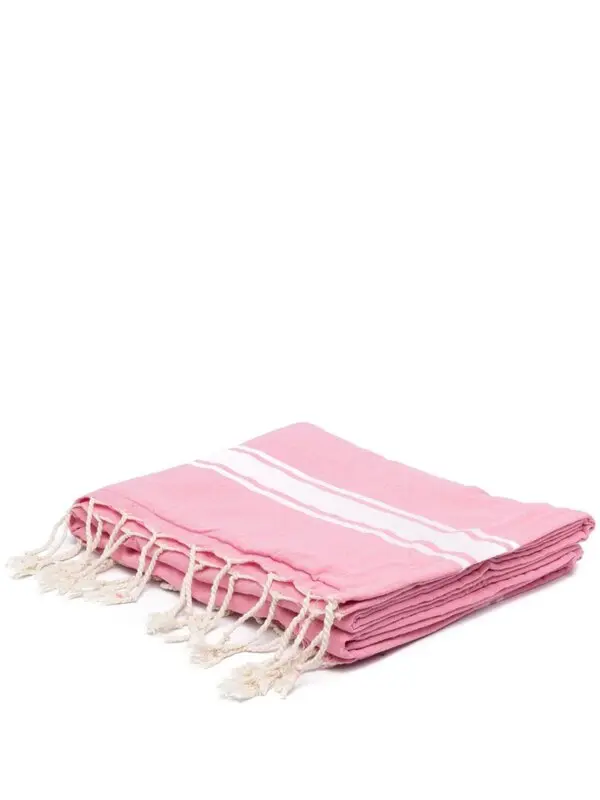 MC2 SAINT BARTH Logo-embroidered Beach Towel