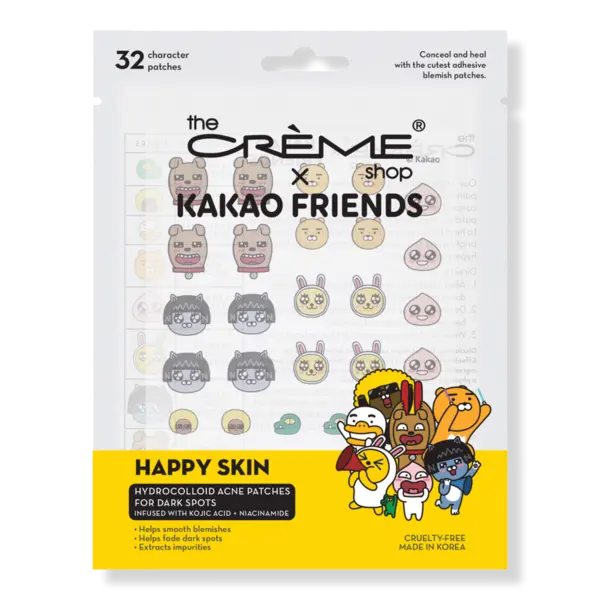 THE CREME SHOP Kakao Friends Hydrocolloid Acne Patches For Dark Spots
