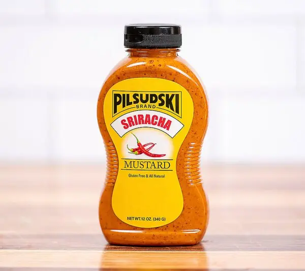 PILSUDSKI 12-oz Bottles Of Sriracha Mustard