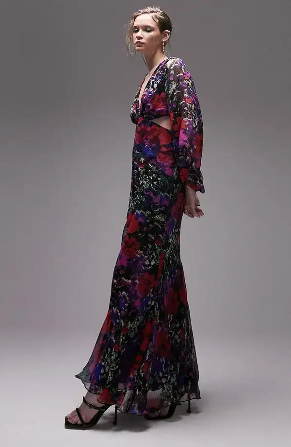 mini cute floral dress Sweet Embrace and lavender Color:Skin Moms-on-the-go Emery Dress Heel -