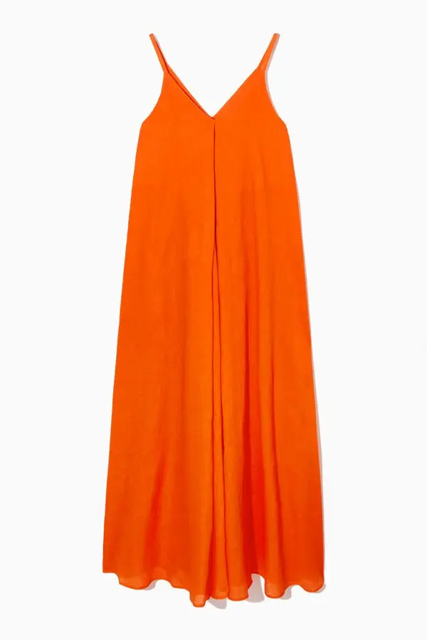 women's a line dress with sleeves Alison Burgundy Square-Neck A-Line Midi Dress – Club L London