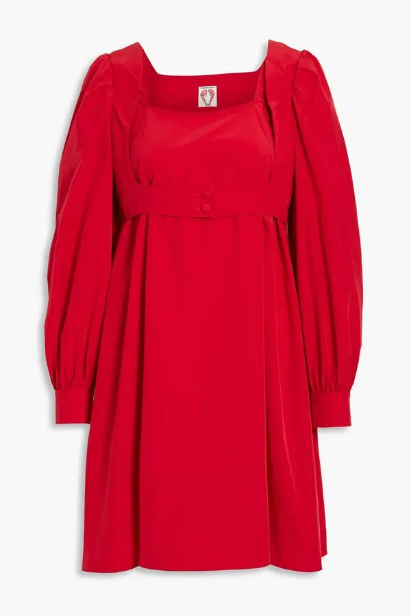 Shrimps Ruby Laye Taffeta Mini Dress