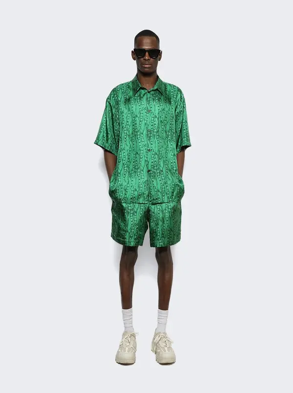 Givenchy Hawaii Shirt With Front Pocket