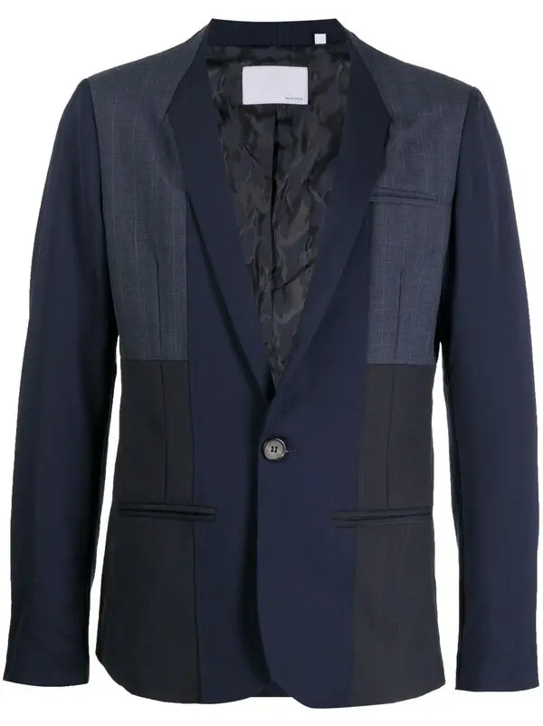 PRIVATE STOCK LABS The Martel Single-breasted Blazer - Blue