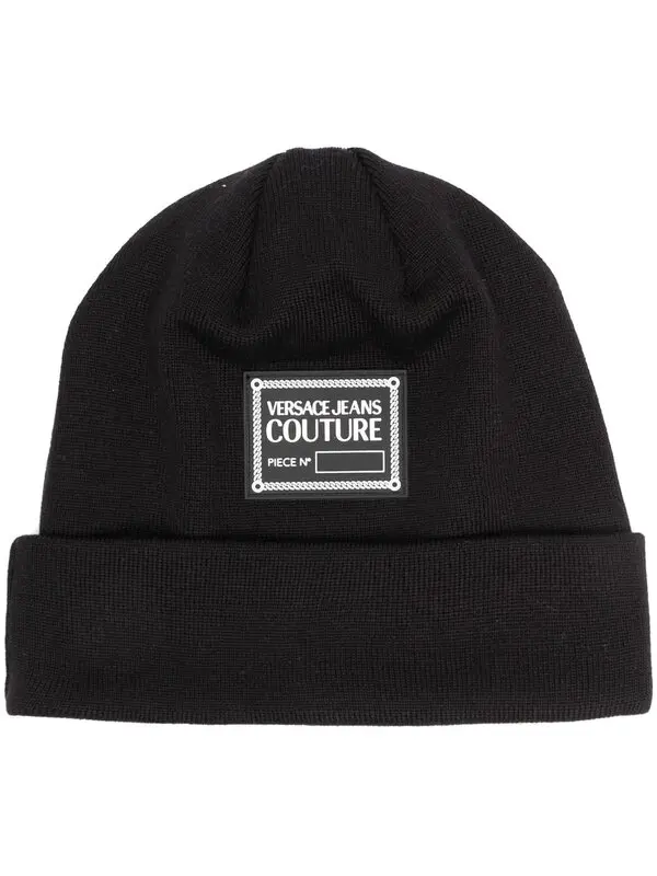 Versace Logo-patch Beanie