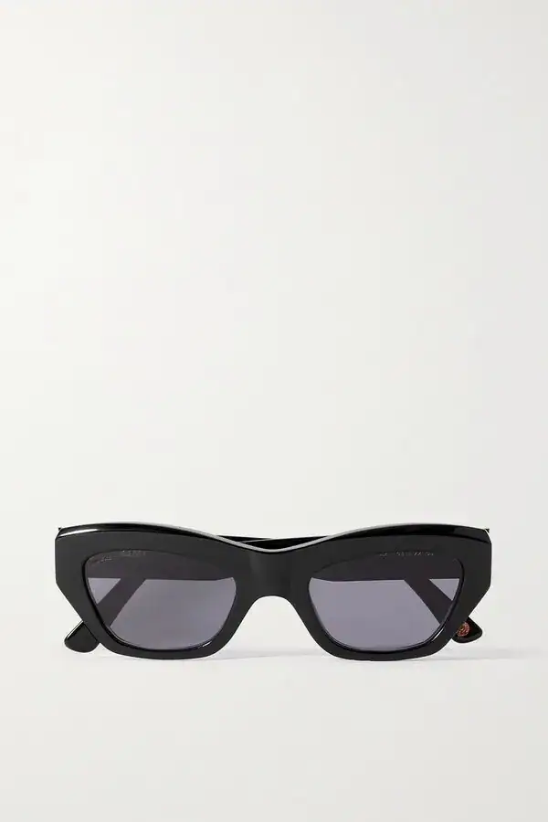 Kimeze Net Sustain Concept 3 Cat-Eye Sunglasses In Black  display picture 2