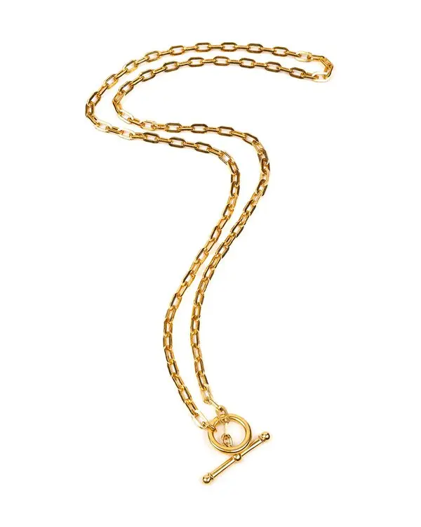 BEN-AMUN Long Oval-link Chain Necklace