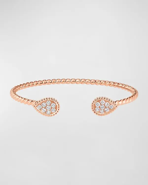 Boucheron Serpent Bohème Diamond Bracelet - Rose Gold