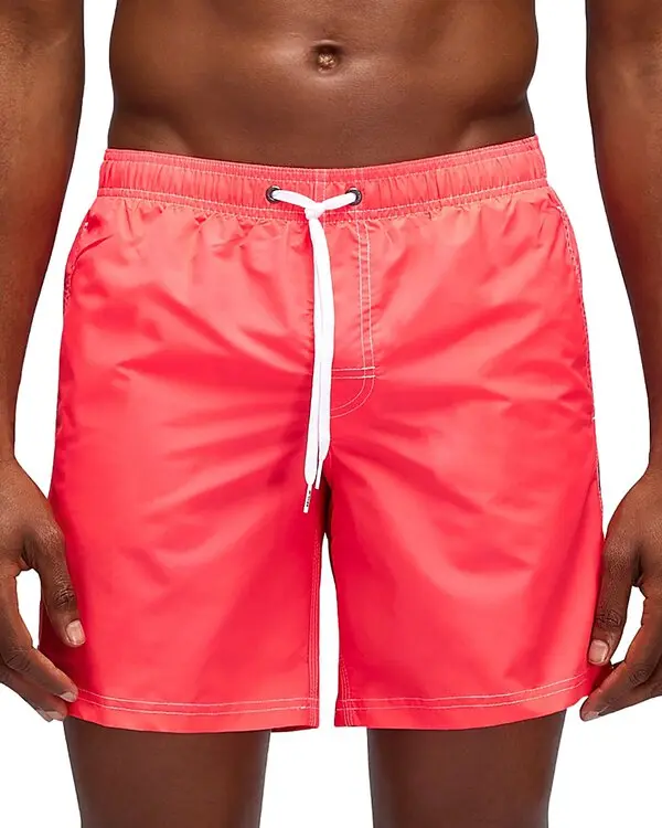 Sundek Regular Fit 16" Board Shorts - Red