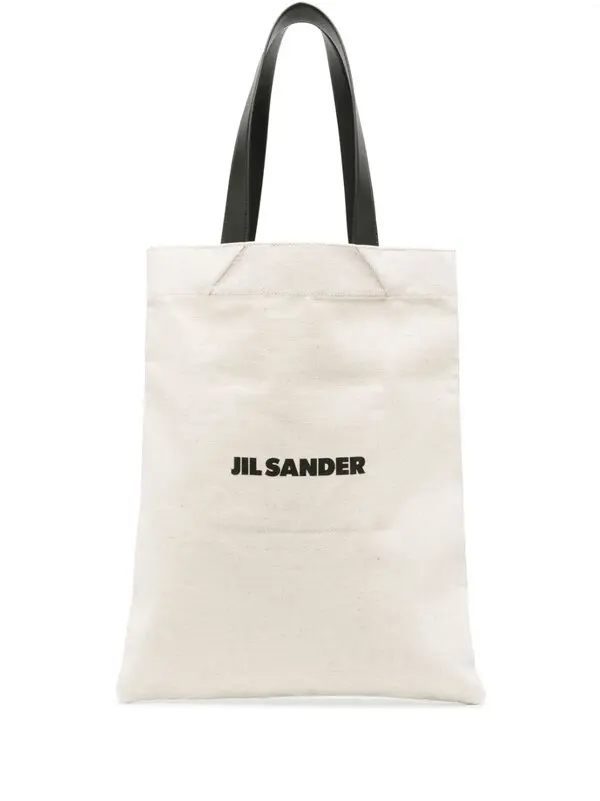 JIL SANDER Logo-print Tote Bag