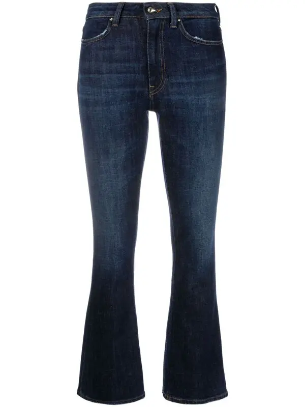 DONDUP Mid-rise Flared Jeans - Blue