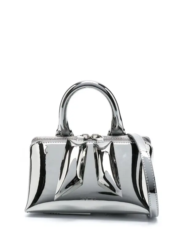 Attico Mini Friday Tote Bag - Silver