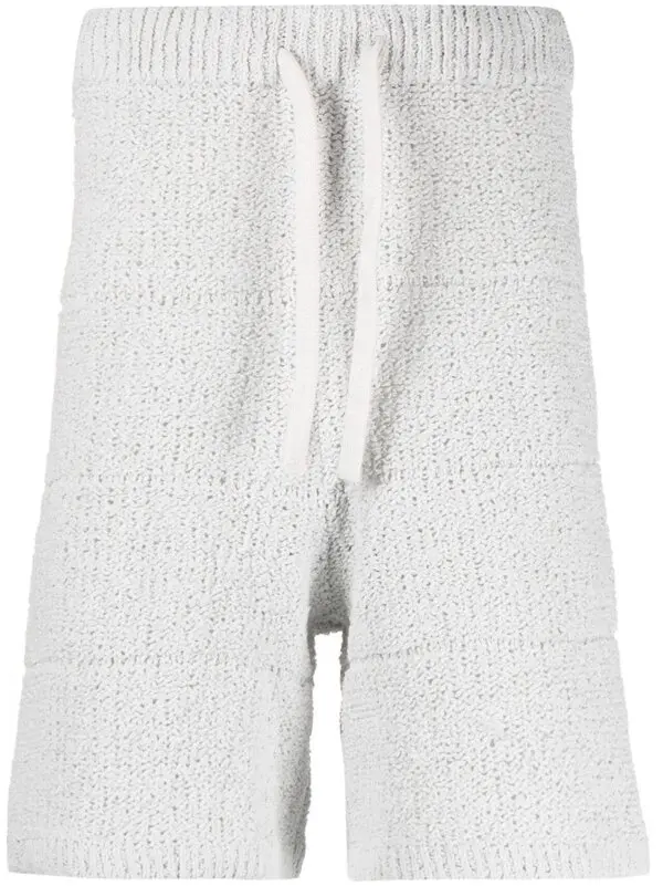 Sunnei Drawstring-waist Knitted Shorts
