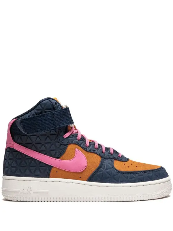 Nike Air Force 1 Hi Prm Suede Sneakers - Blue