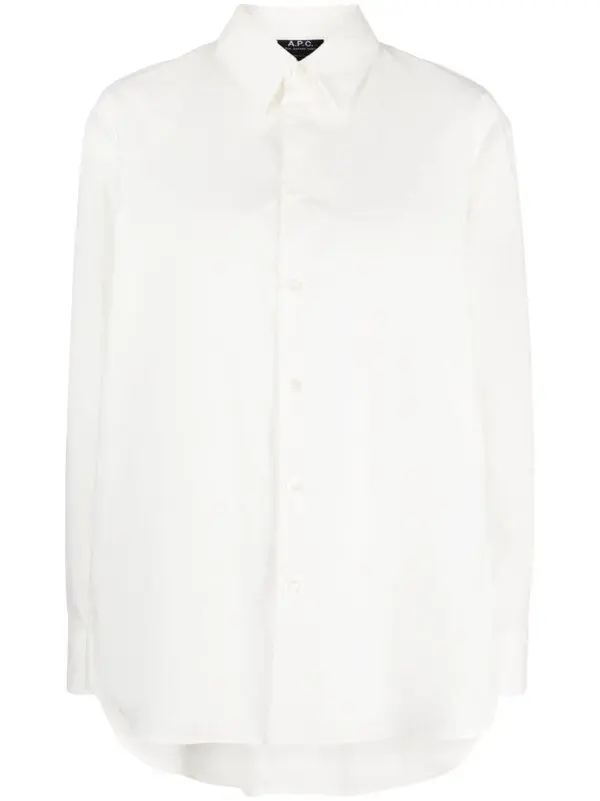 A.p.c. Cotton Poplin Shirt