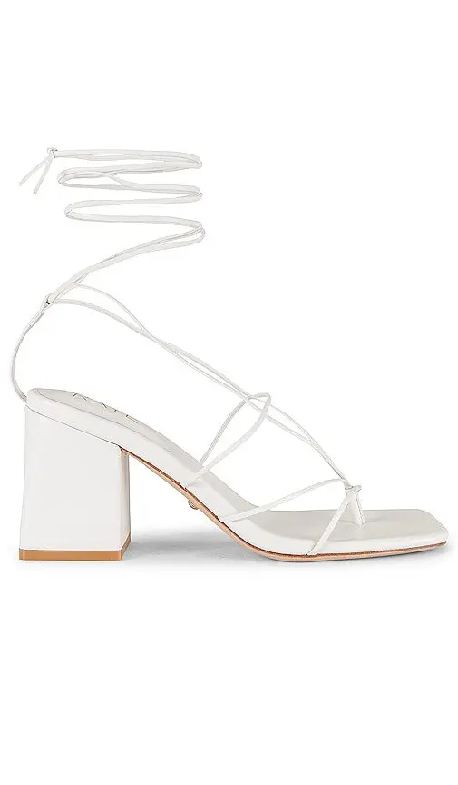 Raye Reeves Heel - White