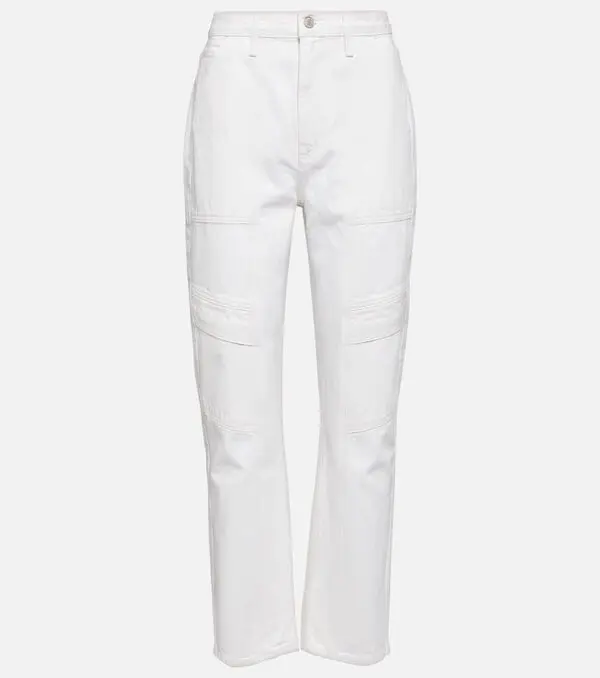 AGOLDE Cooper High-rise Cargo Pants - White