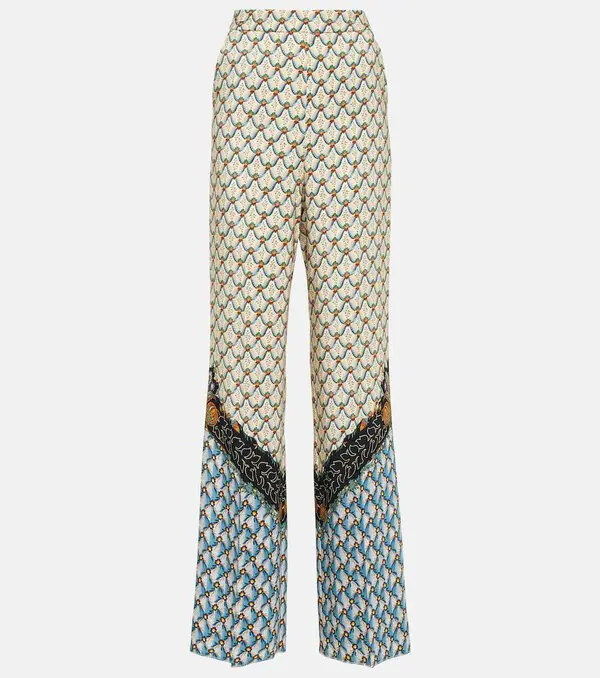 Etro High-rise Printed Pants - Multicoloured