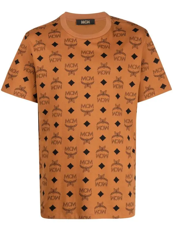 Mcm Maxi Monogram-print T-shirt