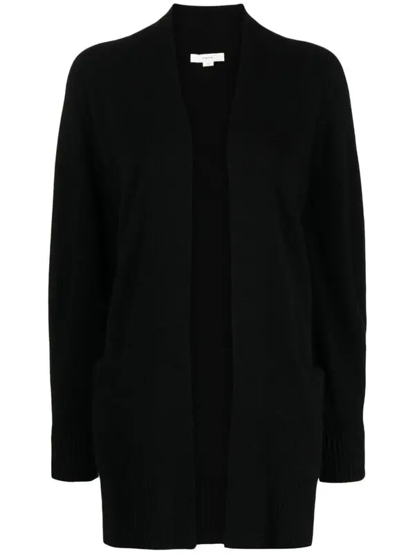 Vince Open-front Cashmere Cardigan-coat - Black
