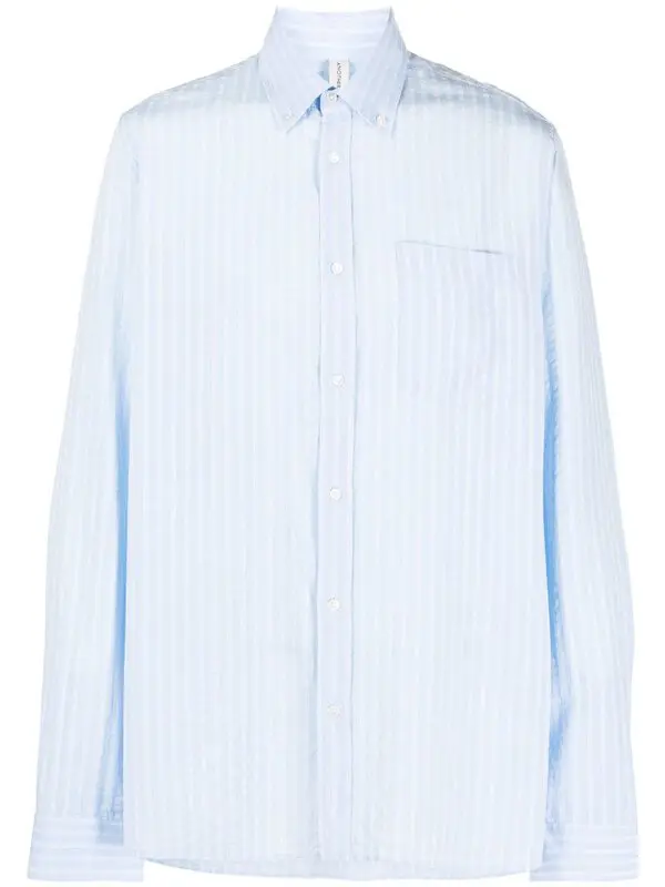 ANOTHER ASPECT 1.0 Stripe-pattern Shirt