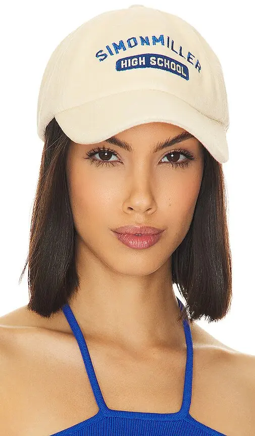 Simonmiller Terry Ball Cap In Cream In Custard - 75% Off  display picture 1