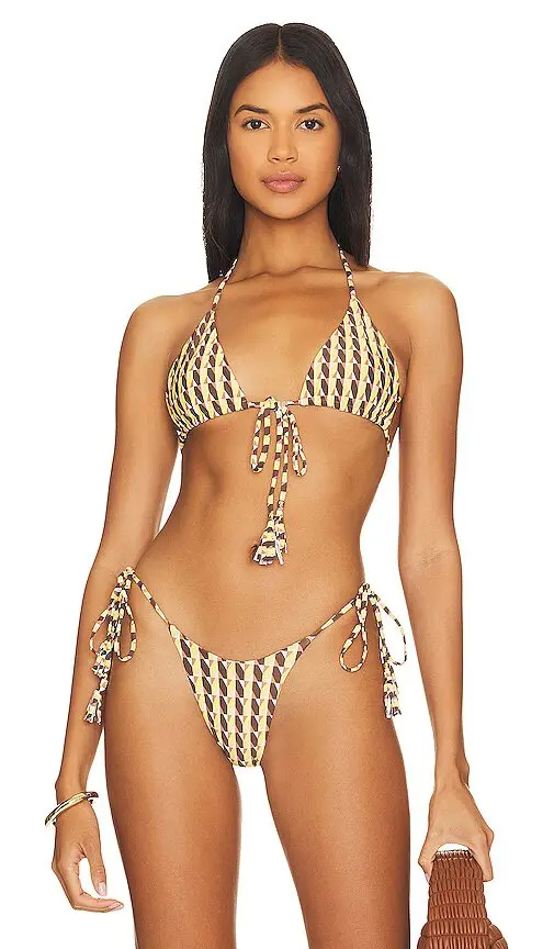 LOVERS AND FRIENDS Horizon Bikini Top