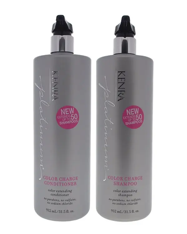 Buy KENRA PROFESSIONAL Platinum Color Charge Shampoo & Conditioner Kit ...