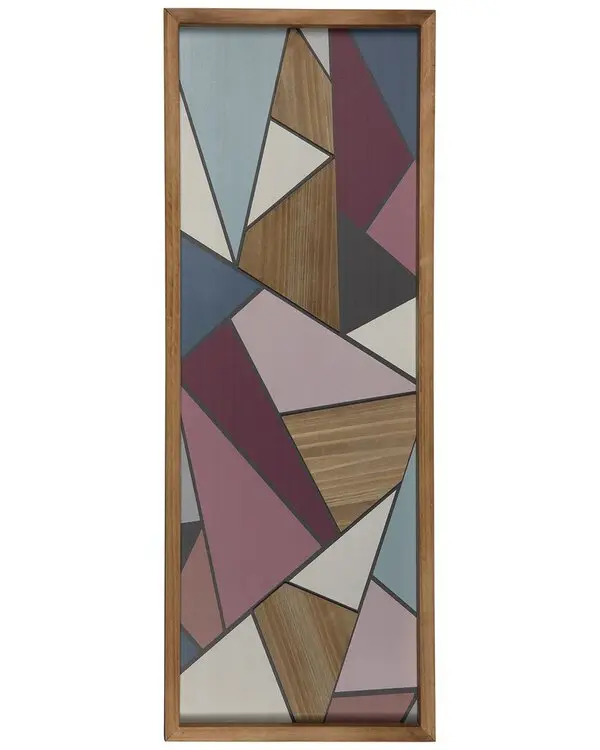 Buy STRATTON HOME DECOR Mid Century Abstract Panel Wall Art - Multi At ...