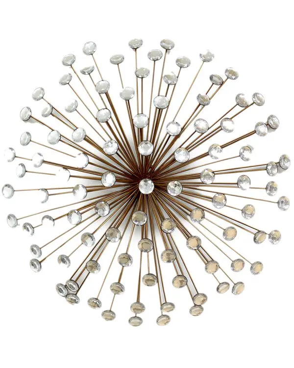Buy STRATTON HOME DECOR Bronze Acrylic Burst Nocolor At 40 Off