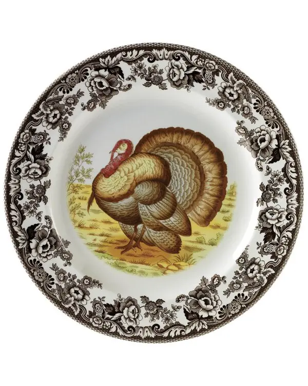 Buy SPODE Woodland Turkey 10.5in Dinner Plate - Nocolor At 33% Off ...