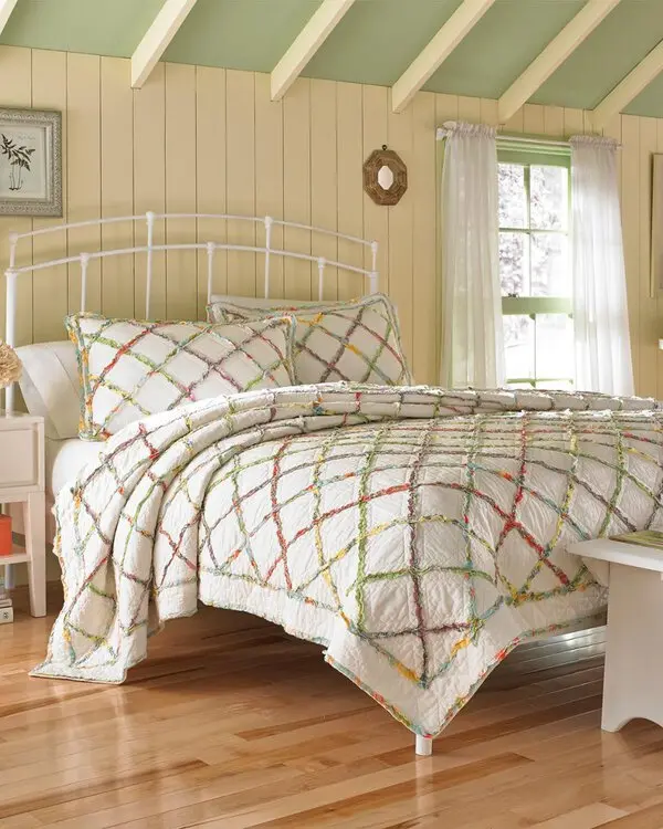 Buy Laura Ashley Ruffle Garden Quilt Collection Nocolor At 60 Off