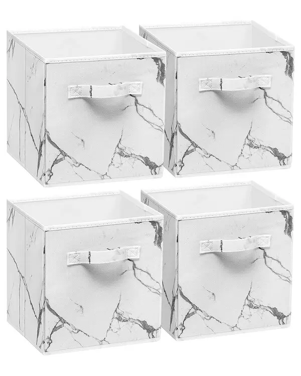 Buy SORBUS Foldable Marble Storage Cube Bins - Nocolor At 18% Off ...