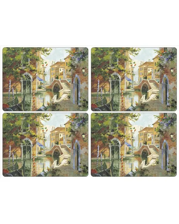 Buy PIMPERNEL Set Of 4 Scenes Placemats Multi At 16 Off Editorialist