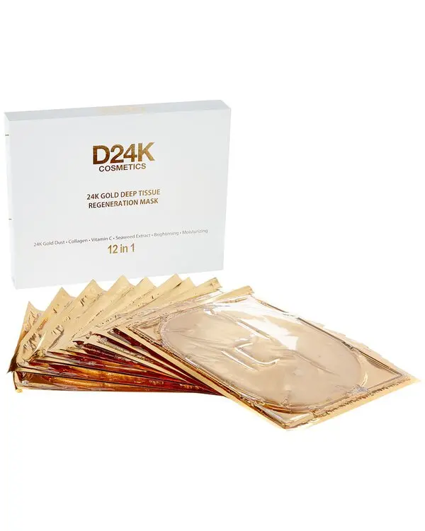 Buy D24K 1oz 12-in-1 Deep Tissue 24k Gold Regeneration Mask - Nocolor At 80% Off | Editorialist